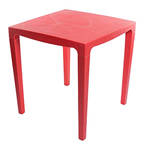 Cello Plastic Eden Dining Table (Red) : Amazon.in: Home & Kitchen