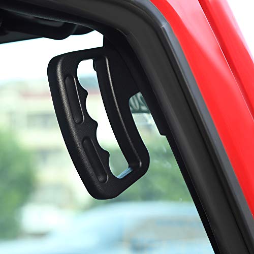 Snapklik.com : JeCar Front Grab Handles Aluminum Alloy Grab Bars For ...