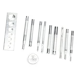Ubersweet® Hand Press Snap Fastener Punch Tool, Snap Fastener ...