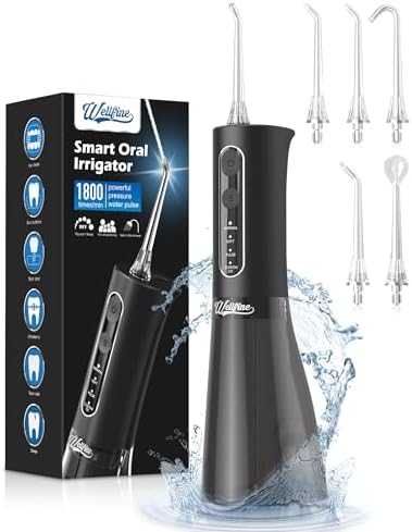 Amazon.com: COSLUS Water Dental Flosser Pick for Teeth: 4 Modes ...