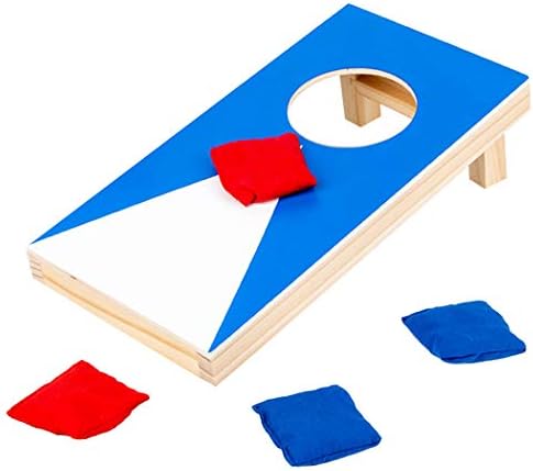 Ubersweet Cornhole Game Set Wood Party Throw Toy Cornhole Board Set ...