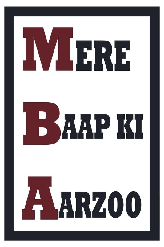 Go Green Tale Funny Quotation Wall Sticker Poster|"Mere Baap Ki Aarzoo ...