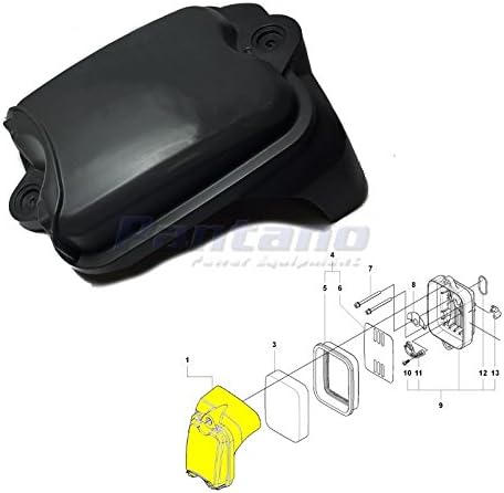 Amazon.com: Husqvarna OEM Leaft Blower Air Filter Cover 502844201 Fits ...