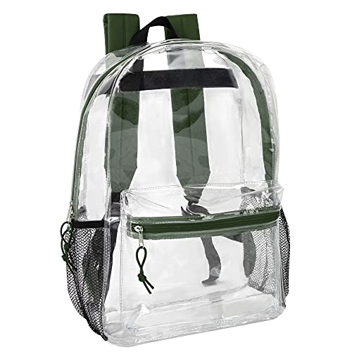 Best K-Cliffs Rolling Clear Backpack, Perfect for All Purpose