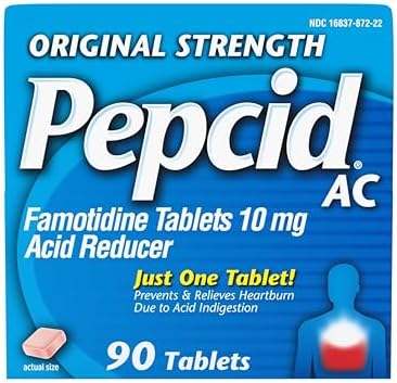 Amazon.com : CSC 24 - Convenient 2 Pack Pepcid AC Maximum Strength Acid ...