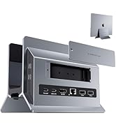 Amazon.com: PULWTOP Laptop Docking Station Dual Monitor, 11 in 1 ...