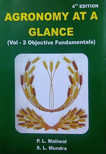 Buy Agronomy at a Glance Vol 2: Objective Fundamentals 4th edn Book ...
