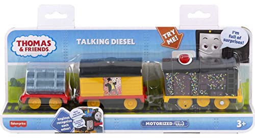 Snapklik.com : Thomas & Friends Motorized Toy Train Talking Diesel Engine