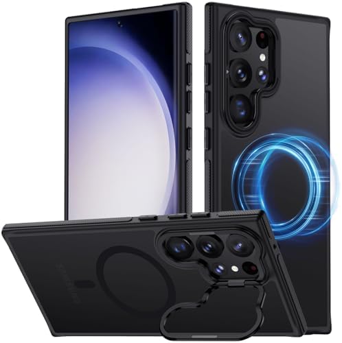 Amazon.com: TIANNIUKE for Samsung Galaxy S23 Ultra Case, Compatible with MagSafe, Anty-Slip Grip ...