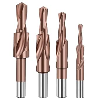 Amazon.com: SHOKHI M35 HSS-CO Cobalt Two Stage Step Drill Bit Screw ...