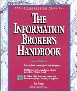 The Information Broker's Handbook [Second 2nd Edition]: Rugge, Sue ...