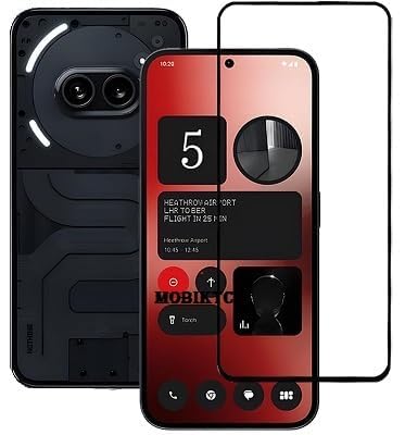 KOKO Black Border Tempered Glass Protector for NOTHING PHONE (2a) 5G ...
