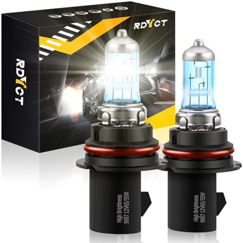 RDYCT 9007 HB5 Halogen Bulb Super Bright Warm White High Low Beam ...