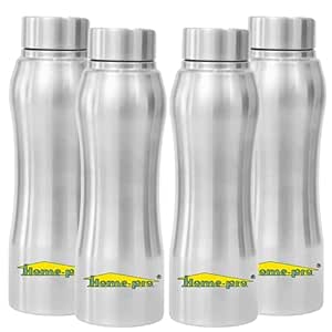 HOME-PRO - Water Bottle Stainless Steel | Light weight, Leak Proof ...