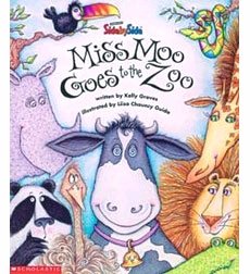 Miss Moo Goes to the Zoo: Kelly Graves: Amazon.com: Books