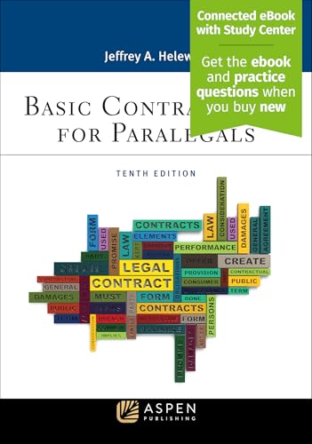 Basic Contract Law for Paralegals [Connected eBook with Study Center ...