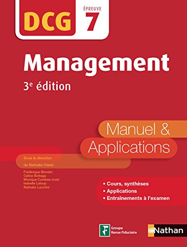 Management - DCG 7 - Manuel et applications (EXPERTISE COMPTABLE) eBook ...