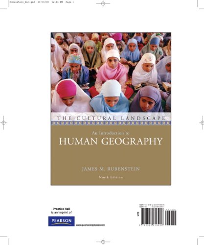 Books a la Carte for the Cultural Landscape: Human Geography ...