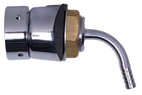 Krome Dispense C328 Chrome Plated Brass Column Shank Assembly, 3-16", 1 ...