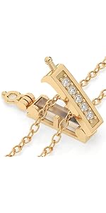 Amazon.com: Infinity Clips Necklace Shortener for Thin Chains 1pc Small ...