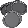 Amazon.com: Wilton Easy Layers 4-Piece Layer Cake Pans Set, 8-inch ...