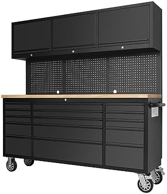 Amazon.com: Husky 56 in. 18-Drawer Professional Tool Chest and Cabinet ...