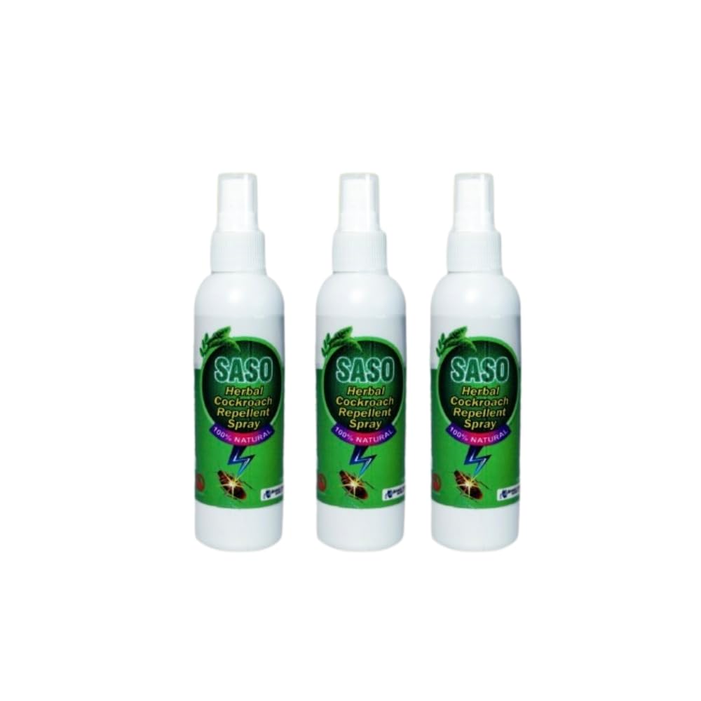 SASO Herbal Cockroach Repellent Spray : Amazon.in: Health & Personal Care