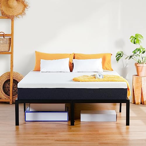 Olee Sleep Queen Mattress, 10 Inch Gel Memory Foam Mattress, Gel ...