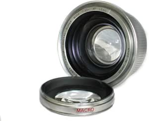 Amazon.com : Bower 46mm Titanium Super Wide Lens 0.42x AF with Macro in ...