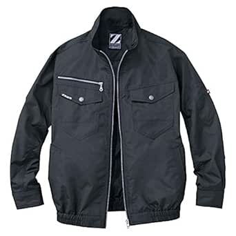 Amazon.co.jp: 自重堂(Jichodo) Z-DRAGON 空調服長袖ブルゾン 74080 シックブラック EL : ファッション