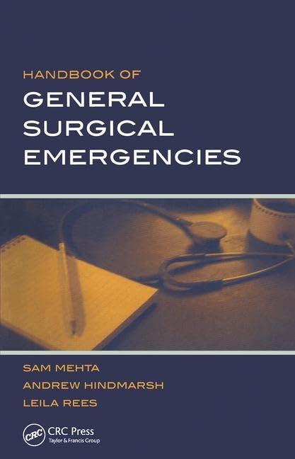 Handbook of General Surgical Emergencies: 9781857757460: Medicine ...