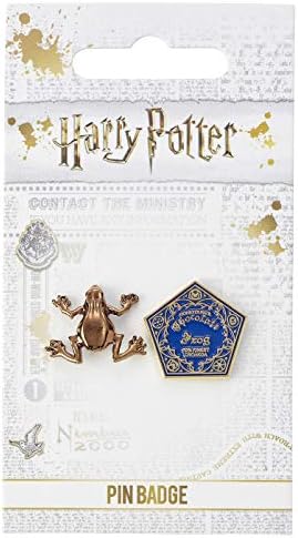 Amazon.com: Harry Potter Chocolate Frog Pin Badge : Clothing, Shoes ...