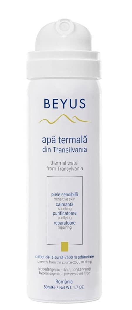 Beyus Transylvania Thermal Water - Hydrating and Soothing for Sensitive ...