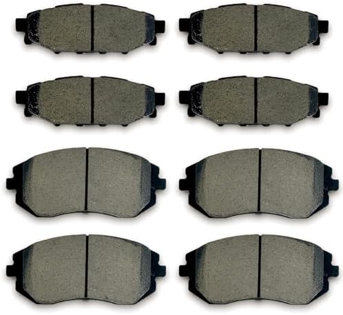 Amazon.com: ALADICHE Front Rear Ceramic Brake Pads Compatible with 2009 ...