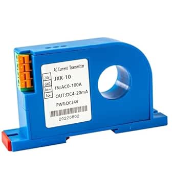 DC Current Transducer 4-20MA 0-10V AC Current Transducer 50A 100A 200A ...