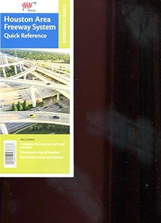 MAP OF HOUSTON AREA FREEWAY SYSTEM /TEXAS /REFERENCE SERIES /HUGE ...