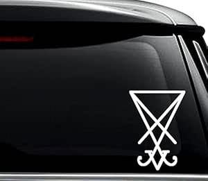 Sigil of Lucifer Seal of Satan Symbol Decal Sticker For Use On Laptop ...