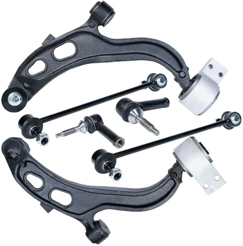 Amazon.com: Detroit Axle - Front 4pc Control Arms Kit for Ford Flex ...