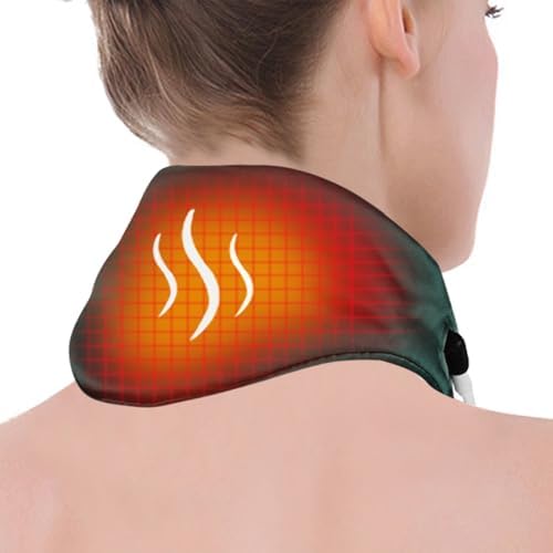Amazon.com: Neck Heating Pad, ARRIS Small Portable Heated Neck Wrap ...