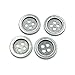 Amazon.com: Generic 30pcs Metal Buttons Vintage Style Round Button 4 ...