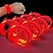 Amazon.com: M.best 16pcs LED Light Up Bracelets Glow Flashing ...