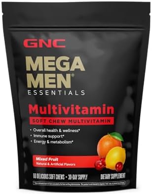 Amazon.com: GNC Mega Men Sport Multivitamin | Performance, Muscle ...
