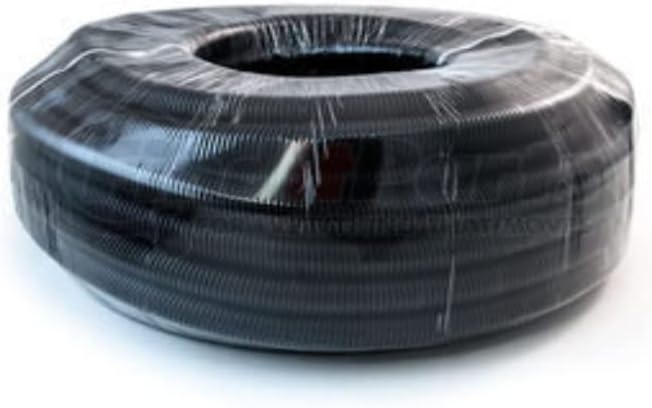Amazon.com: Wire Loom - 1/2", Split, Black, Convoluted Polyethylene ...