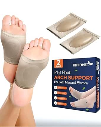 Buy Murti Export Flat Foot Arch Support for Men & Women | Medial Arch Support for Flat Feet ...