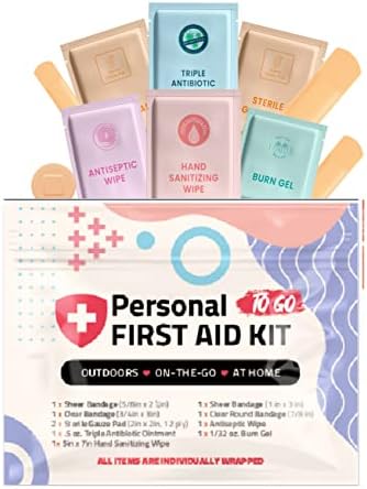 Amazon.com: Portable Travel Size First Aid Kit - Perfect for Home ...