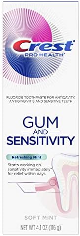 Amazon.com : Crest Pro-Health Gum and Sensitivity, Sensitive Toothpaste ...