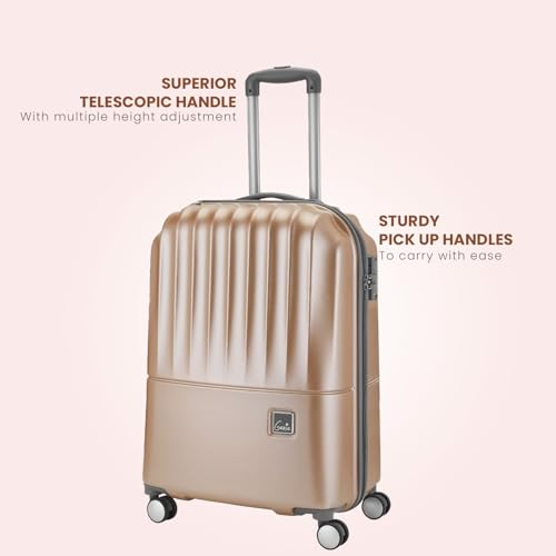 Genie by Safari Palm 55 Cm Cabin Trolley Bag Hard Case Carry-on ...