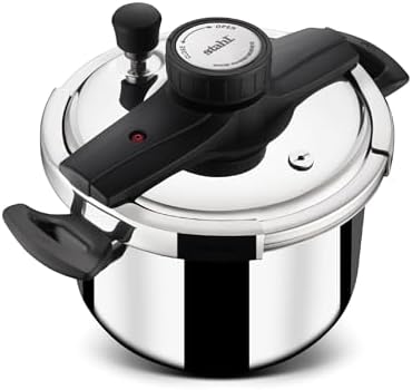 Buy Prestige FLIP-ON TRI-PLY Stainless Steel Pressure Cooker with Glass ...