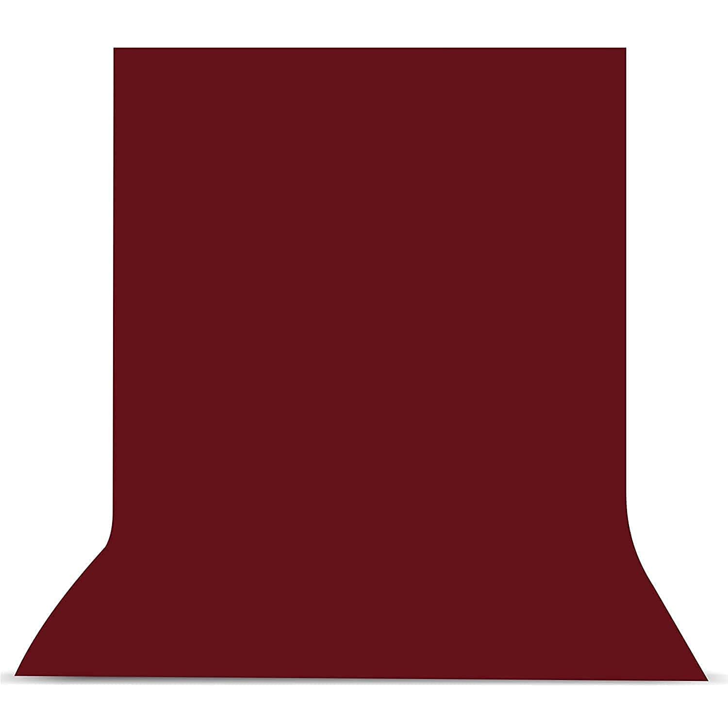 Boltove® 6FTX9FT Maroon Backdrop Background Rod Pocket for Photography ...