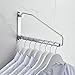Amazon.com: NEWRAIN Laundry Hanger, Wall Mounted Clothes Hanger with ...